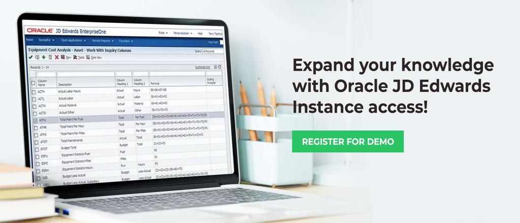 Accelerate Your Learning with Oracle JD Edwards Instance Access and Training at CloudShine