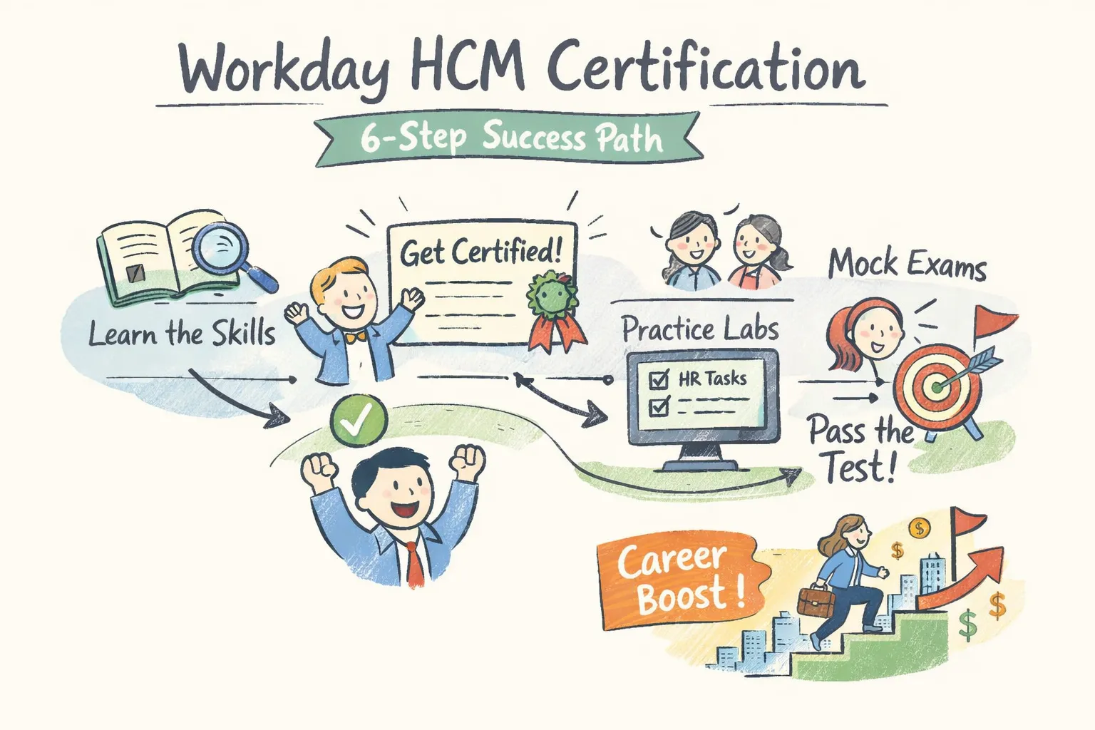 Workday HCM Certification: The Practical 6‑Step Plan - CloudShine
